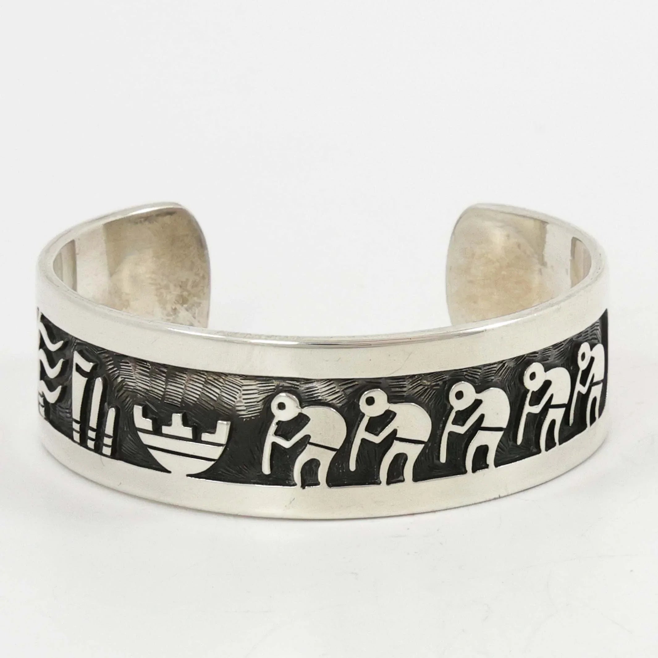 Hopi Flute Player Cuff – Garland's