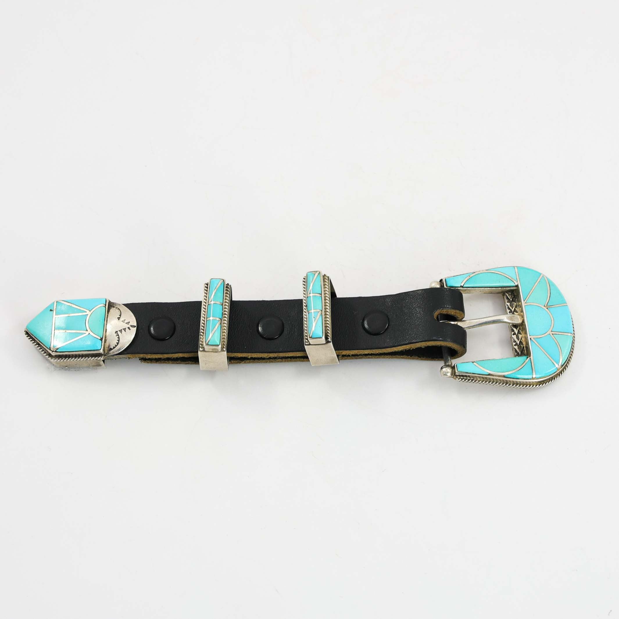Turquoise Inlay Ranger Set Buckle – Garland's