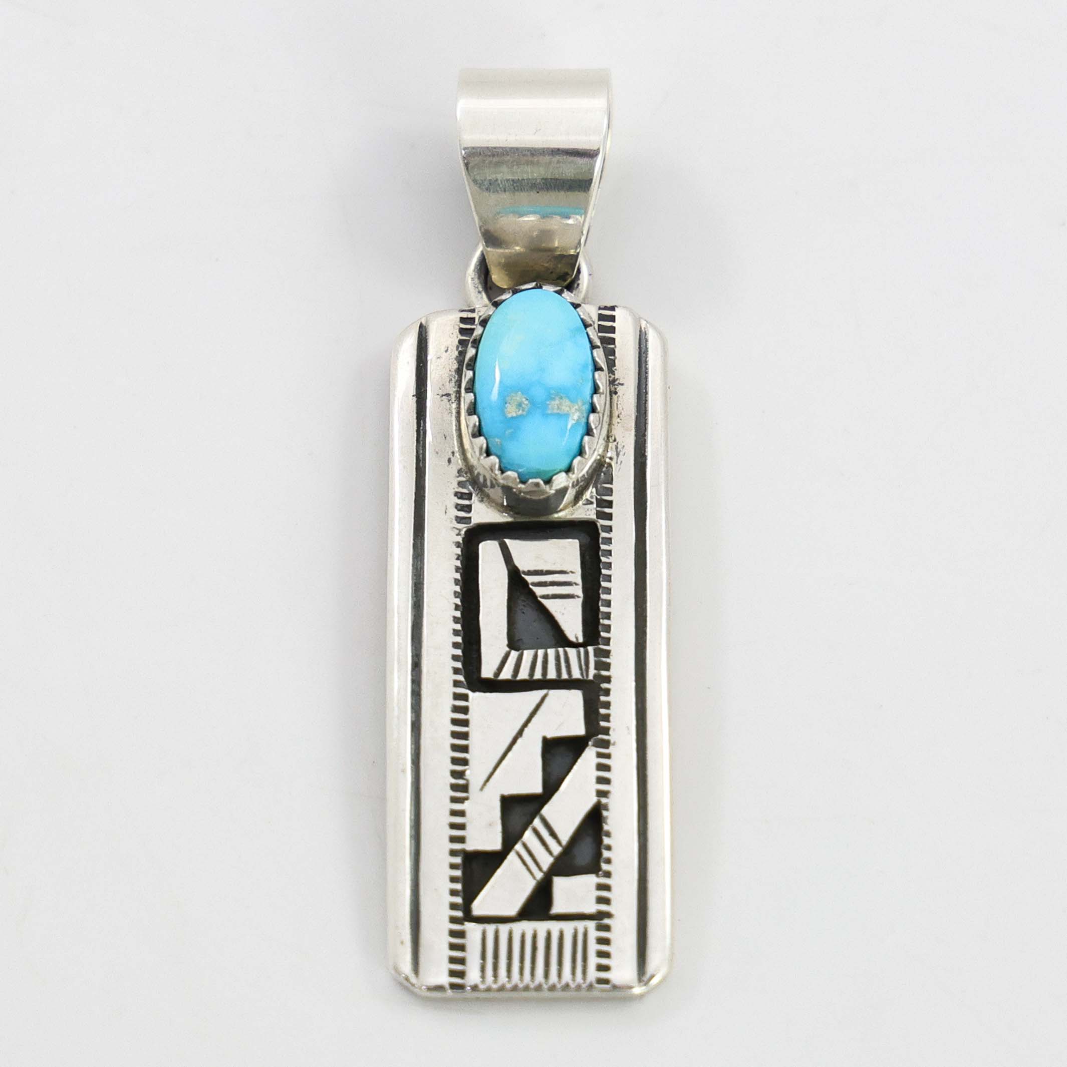 Blue Bird Turquoise Pendant – Garland's