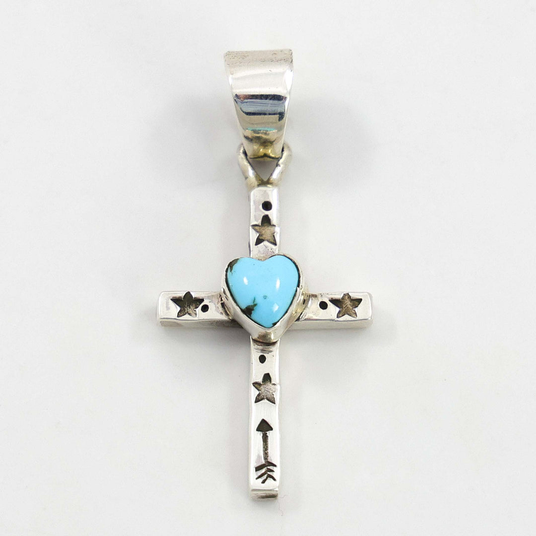 Turquoise Cross Pendant – Garland's