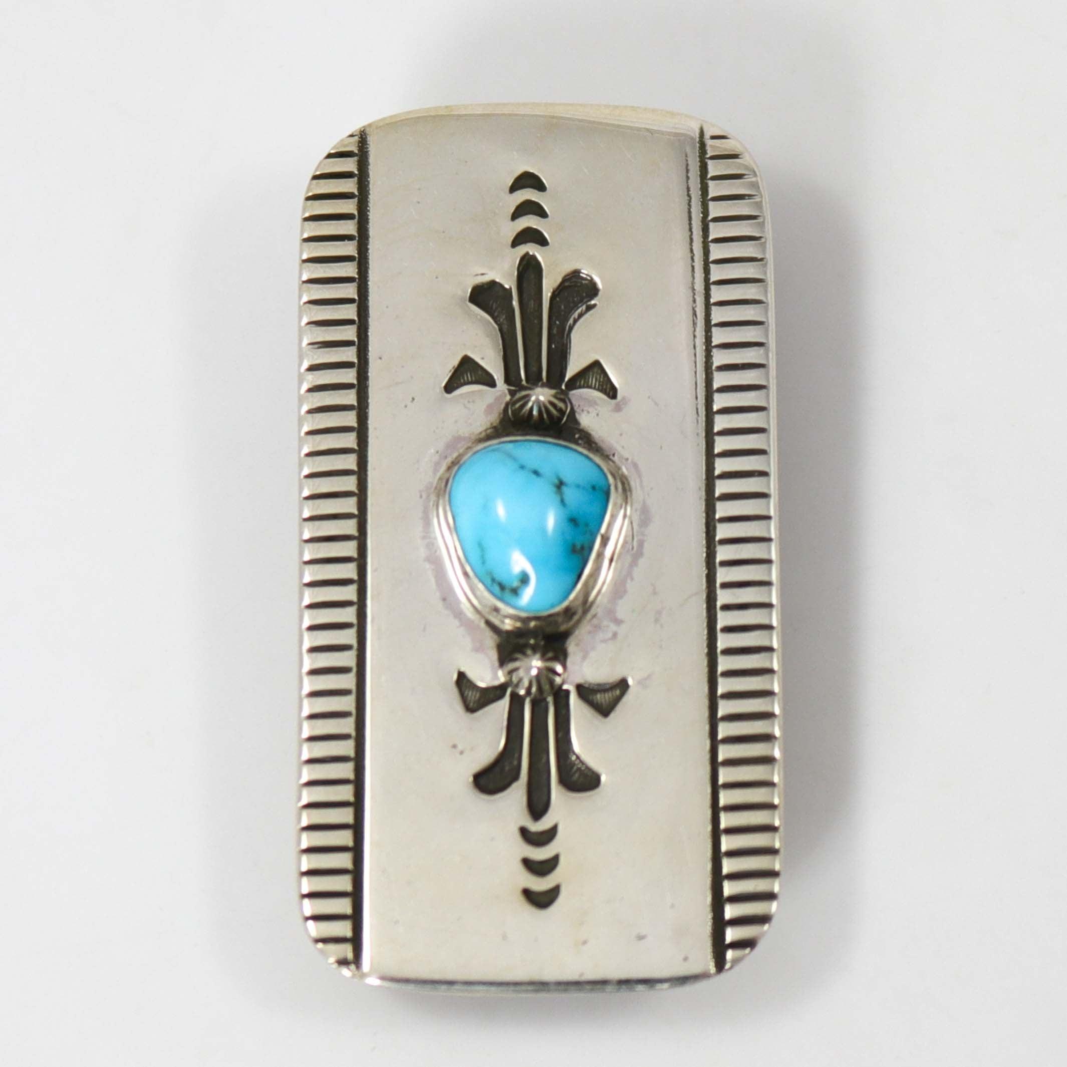 Kingman Turquoise Money Clip – Garland's